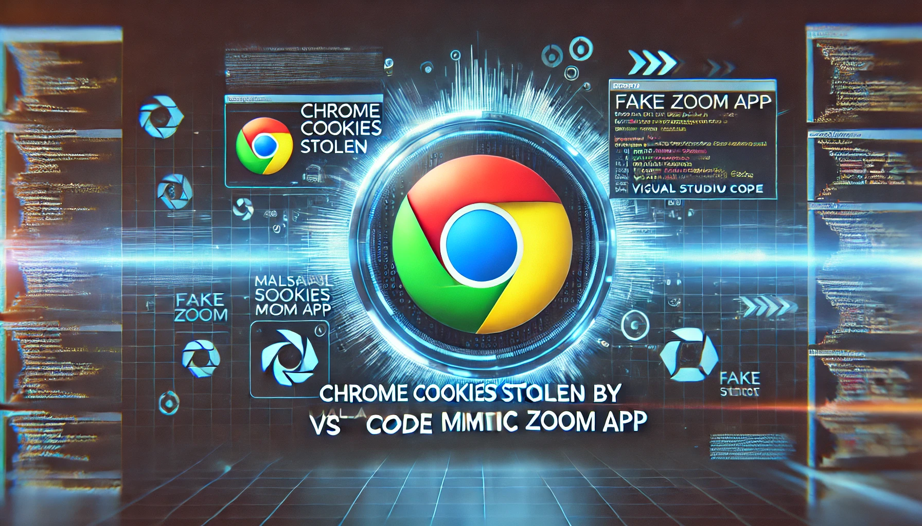 Chrome Cookies Stolen by Malicious VS Code Mimic Zoom App | Cyber Tech ...