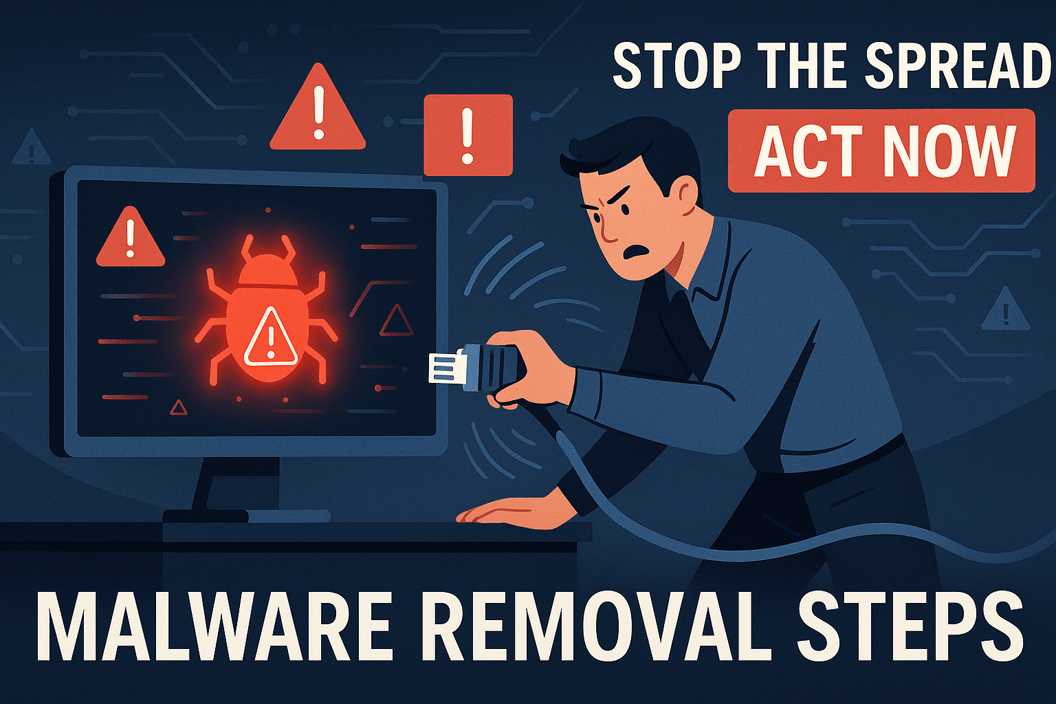 7 Malware Removal Steps to Take Immediately: A Simple Guide | Cyber ...